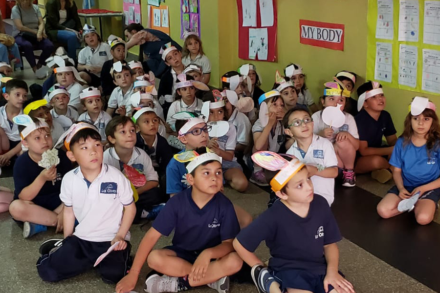 Muestra de proyectos de Inglés 1er Grado